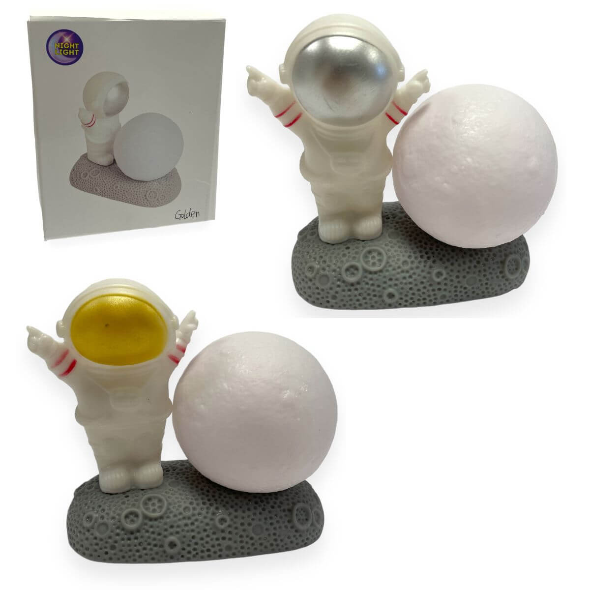 12CM SPACEMAN & MOON NIGHT LIGHT (CTN QTY 36) - Huggables Ltd ...