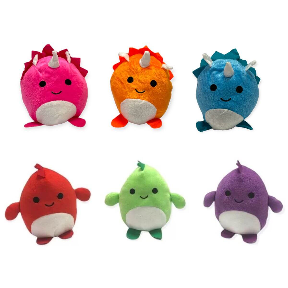 7" ROUND DINO 6 COLOURS (CTN QTY 240) - Huggables Ltd | Importers ...