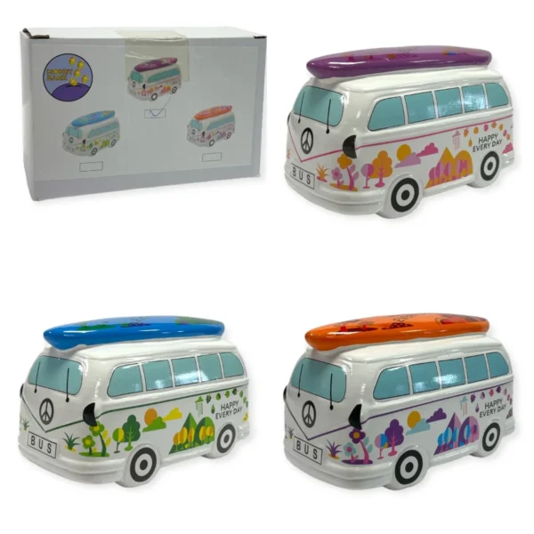 15CM CAMPER VAN MONEY BANK (QTN QTY 24) - Huggables Ltd | Importers ...