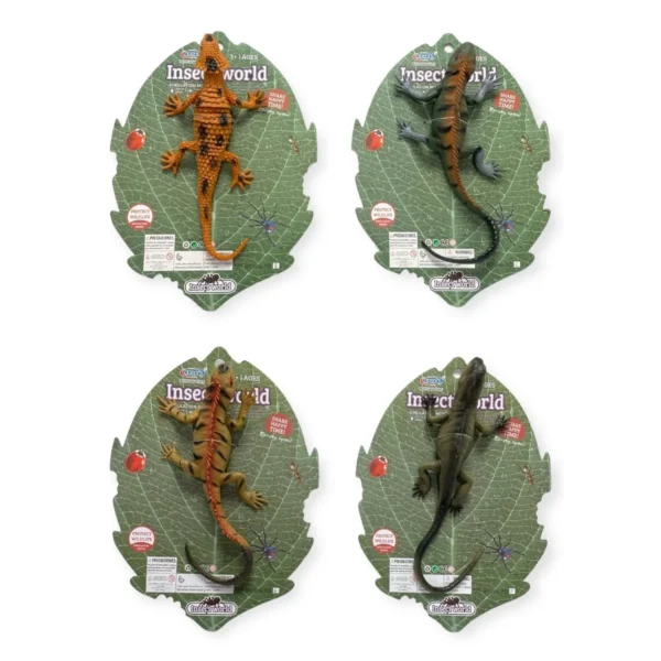 10" LIZARDS ON CARD 4 ASSORTED (CTN QTY 48) - Huggables Ltd | Importers ...