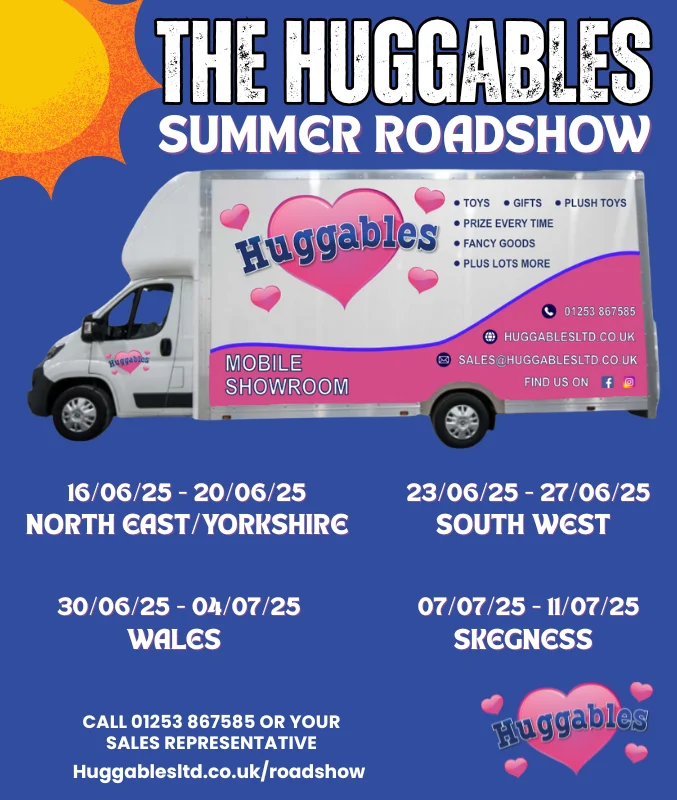 Huggables Roadshow | Mobile Showroom | Wholesale Roadshow